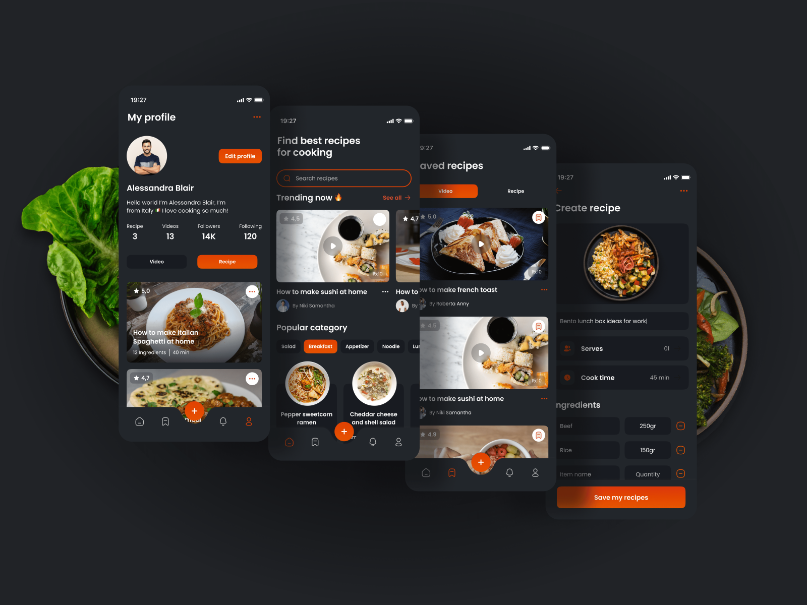 Food Order App UI Design by Imam Mehedi on Dribbble