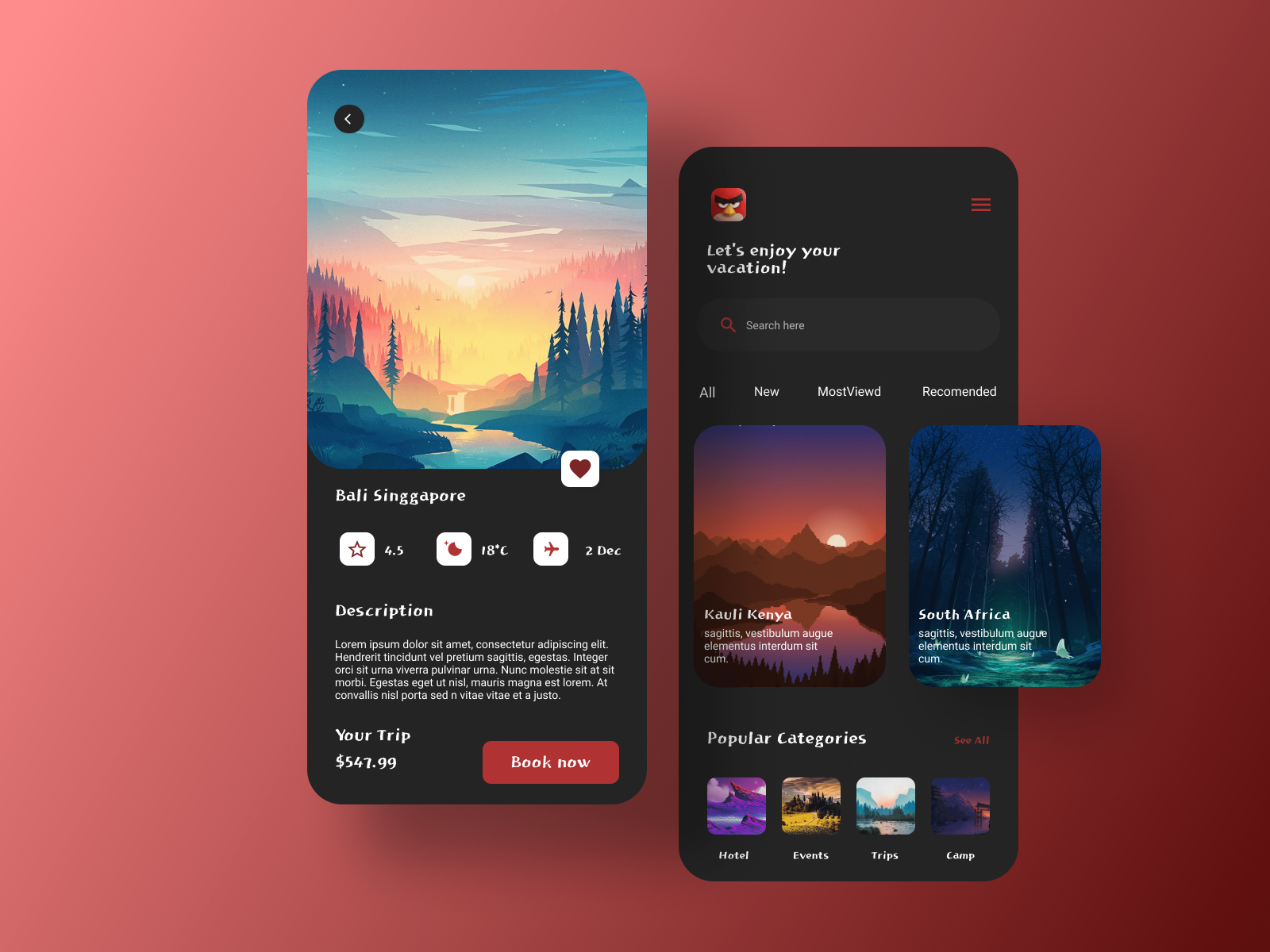 Landscape Mod Tour App Design by Imam Mehedi on Dribbble