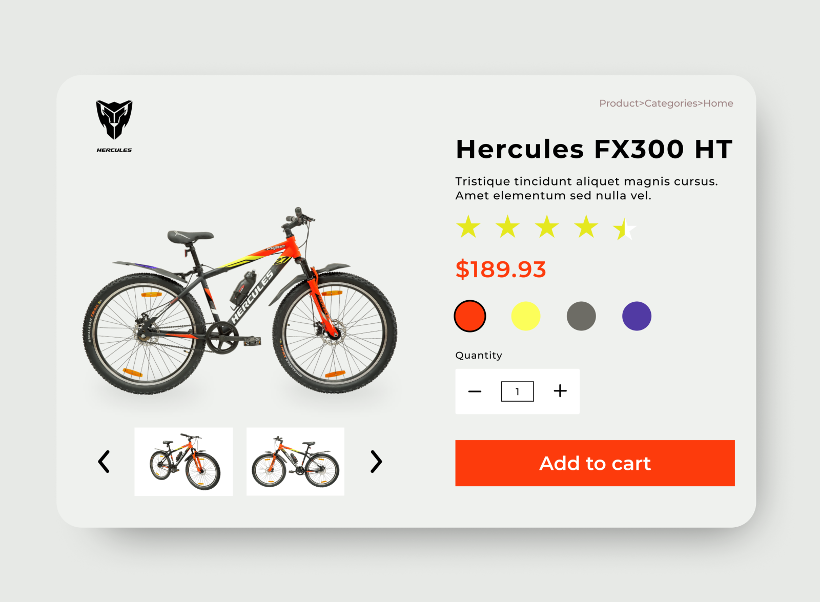 Daily UI 012-Single product page by Samar Bhardwaj on Dribbble