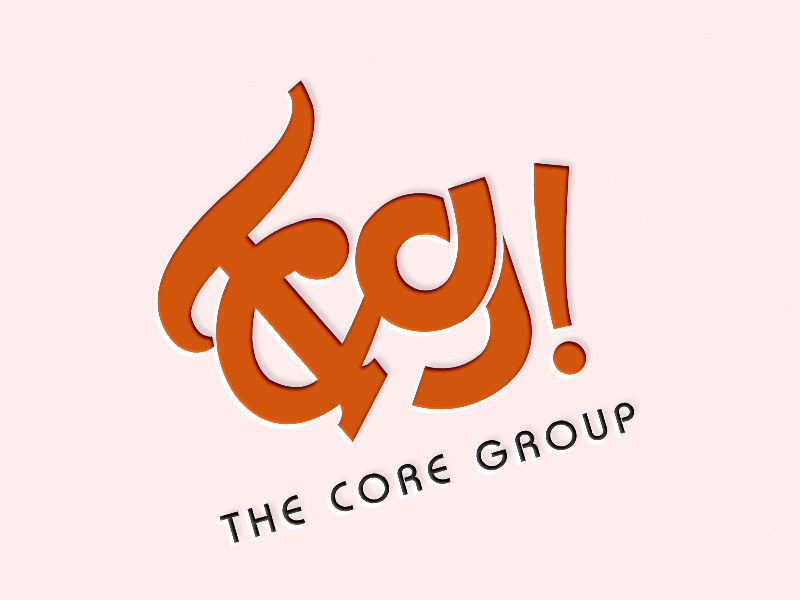 The Core Group Logo Mockup by Amit Omninos Solutions on Dribbble
