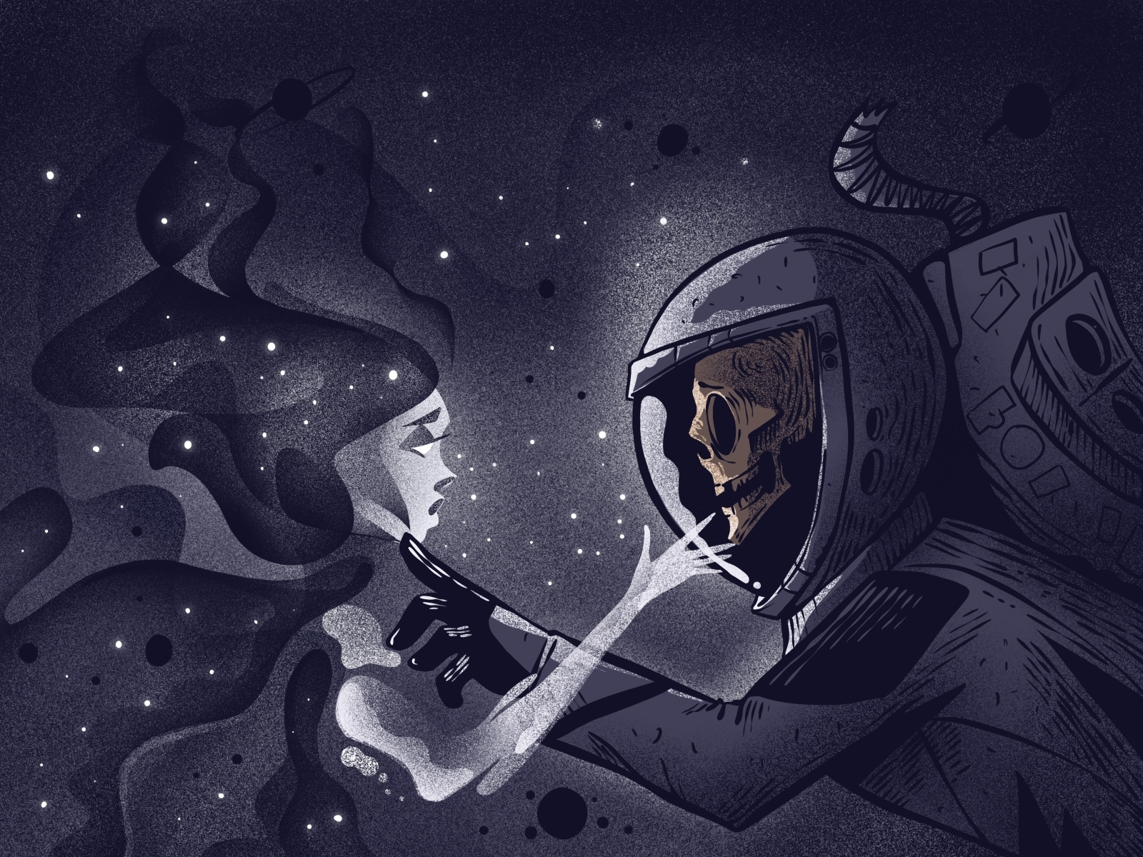 Spaceman by chubasan on Dribbble