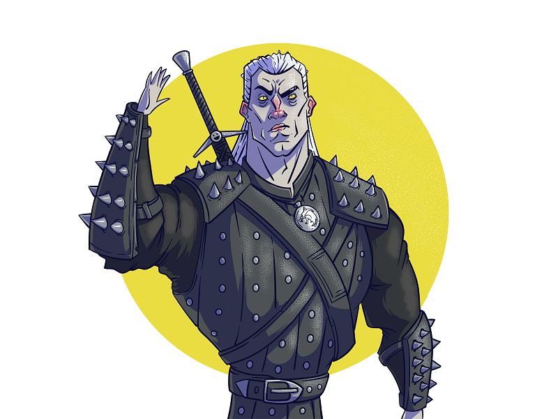 Witcher by chubasan on Dribbble