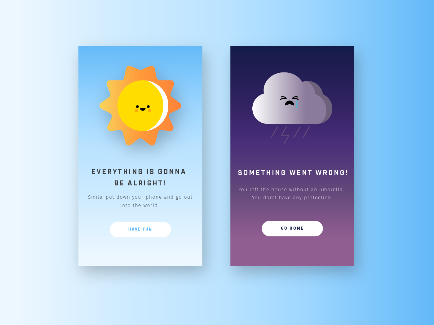 Daily UI - Flash Messages by Tiffany (Ting-Yi) Wu on Dribbble