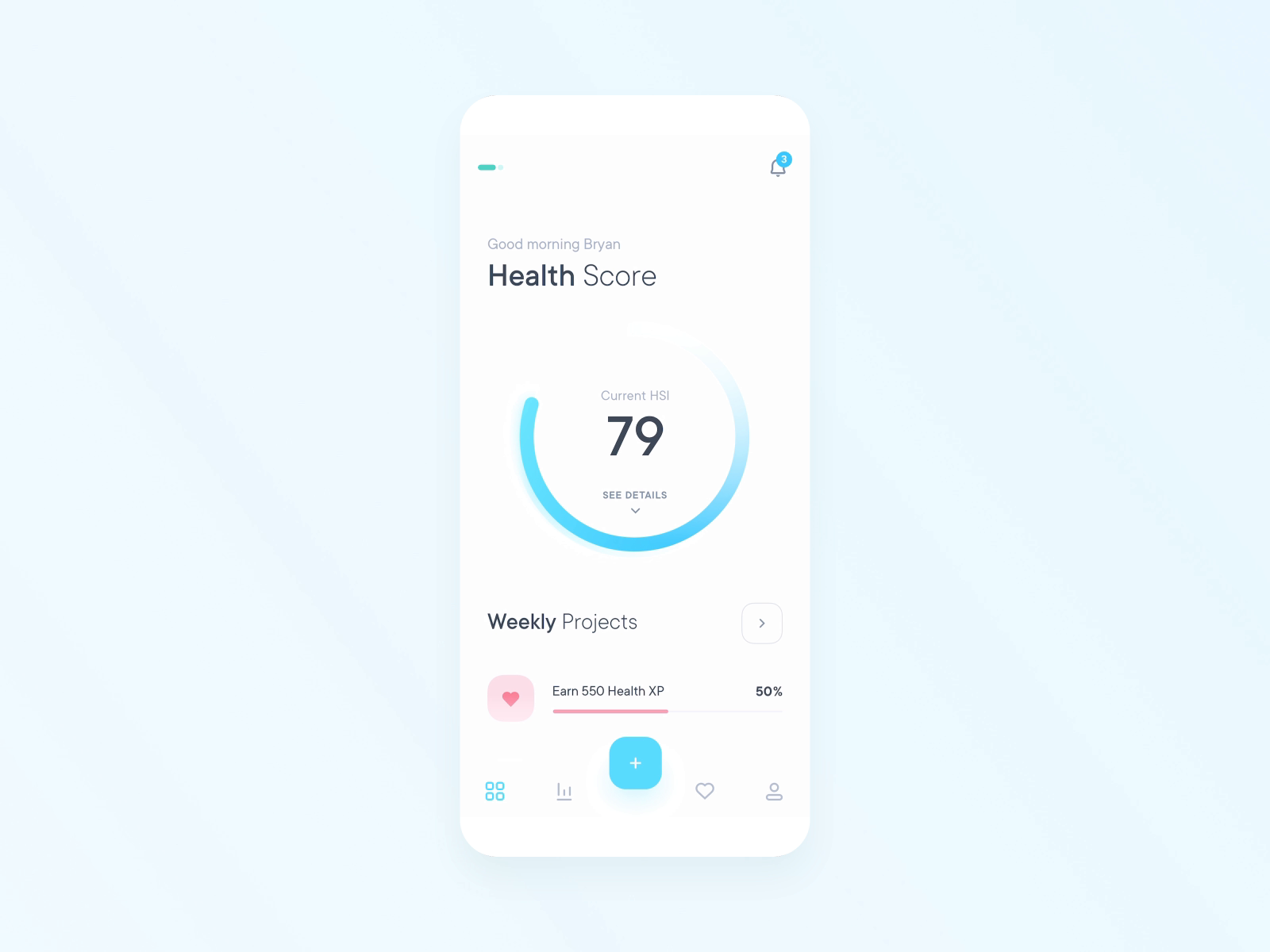Gamified Health App Interactive Prototype by Tomáš Sebastián on Dribbble