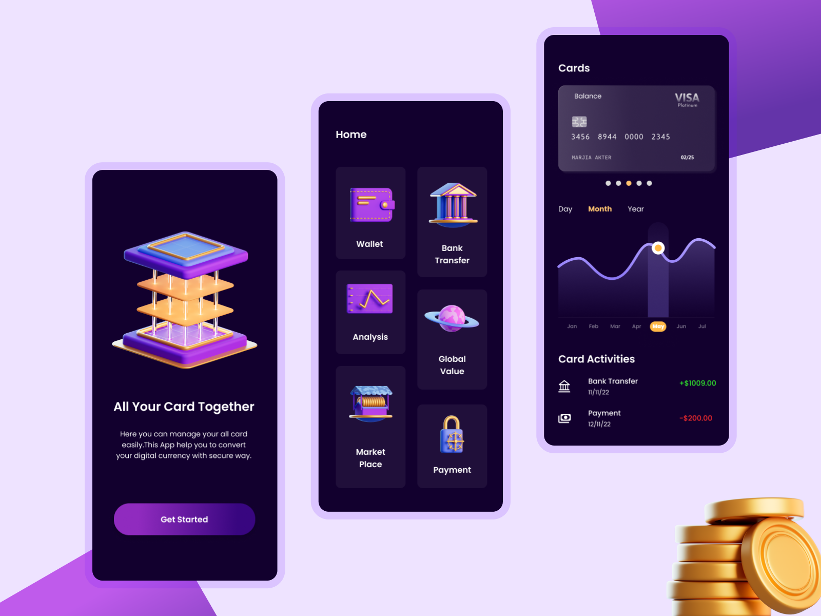 Binance App Redesign by Designist on Dribbble