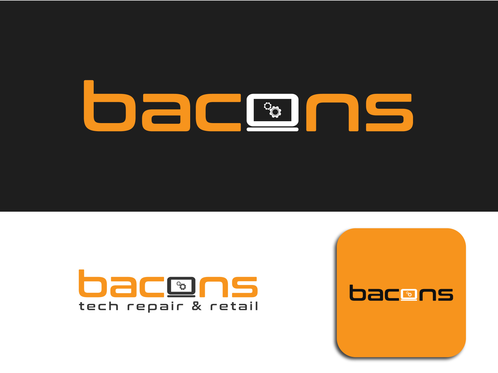 Tech shop logo design by Saiful Islam on Dribbble