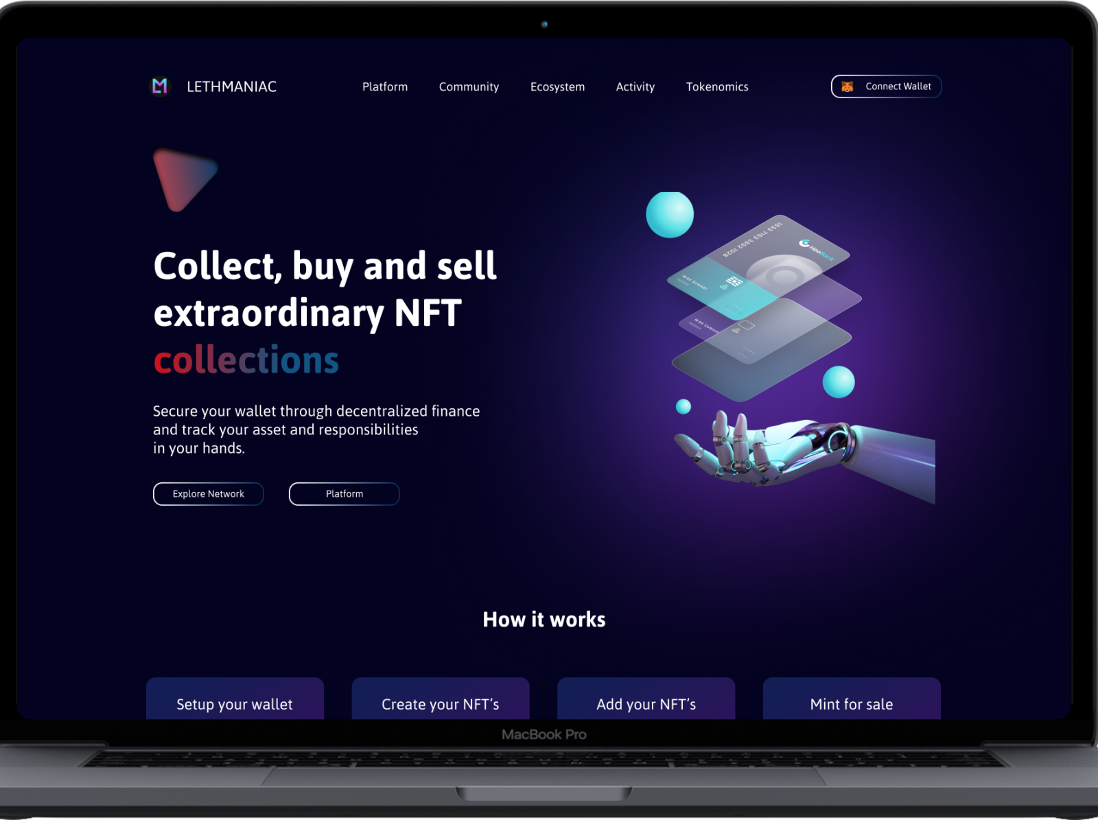 NFT Marketplace by Aman Singh on Dribbble
