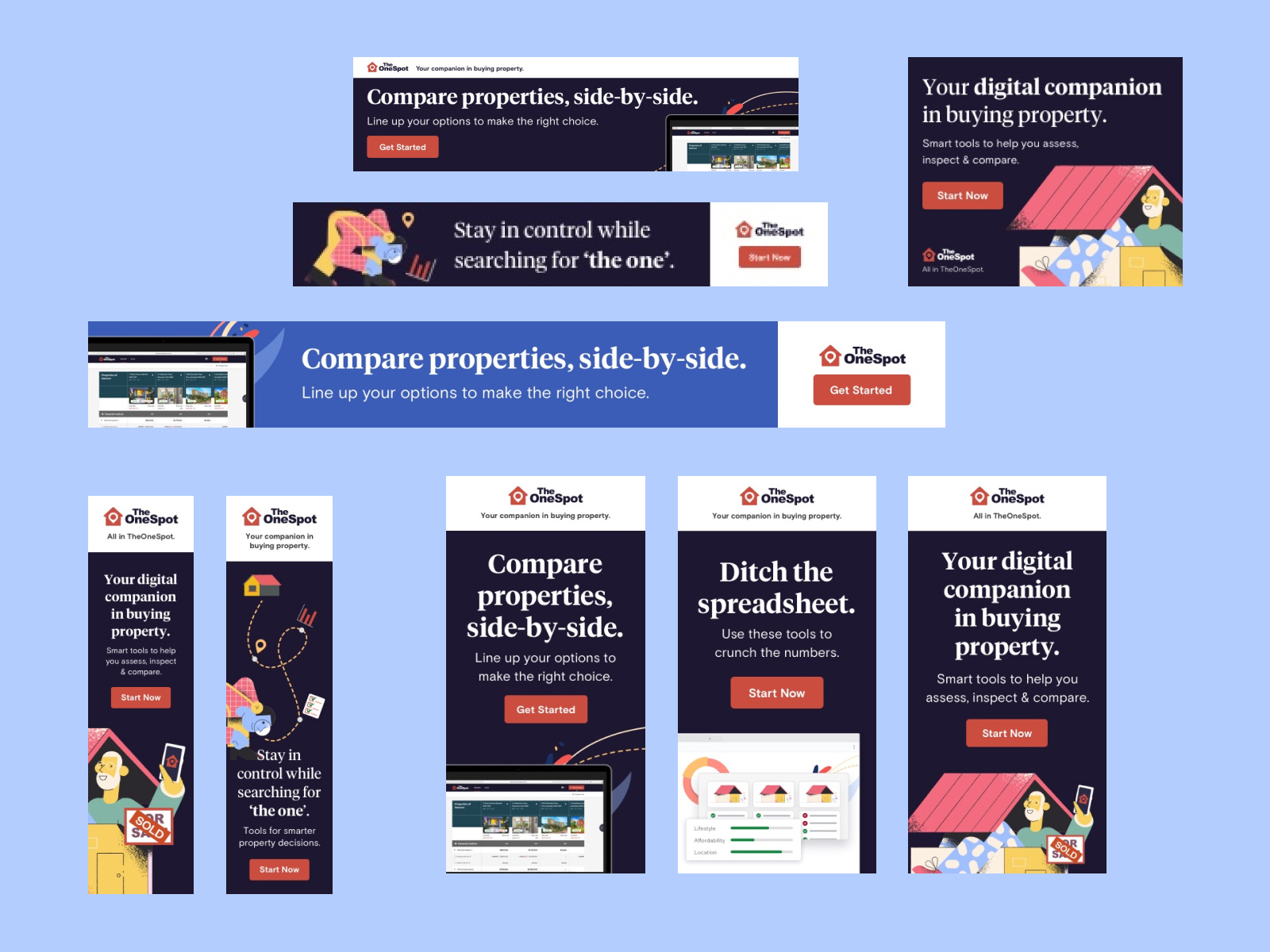 Banner Ads by madeup.studio on Dribbble