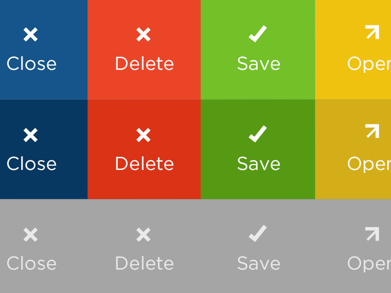 Button status by Silvia Riva on Dribbble