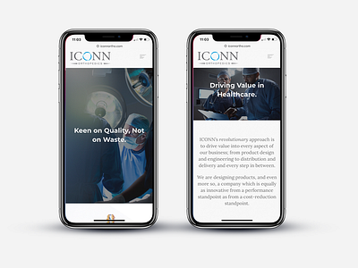 ICONN Website Design by Foster Page on Dribbble