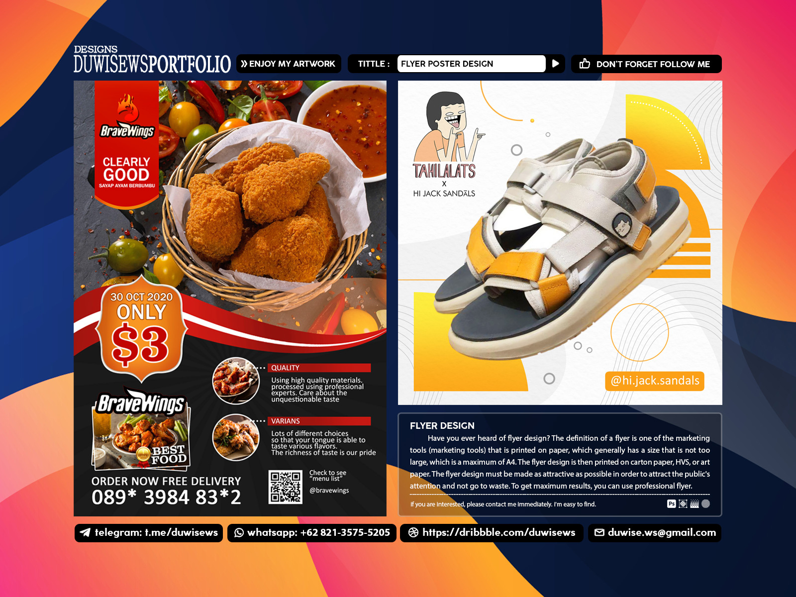 FLYER POST DESIGN by duwisews on Dribbble