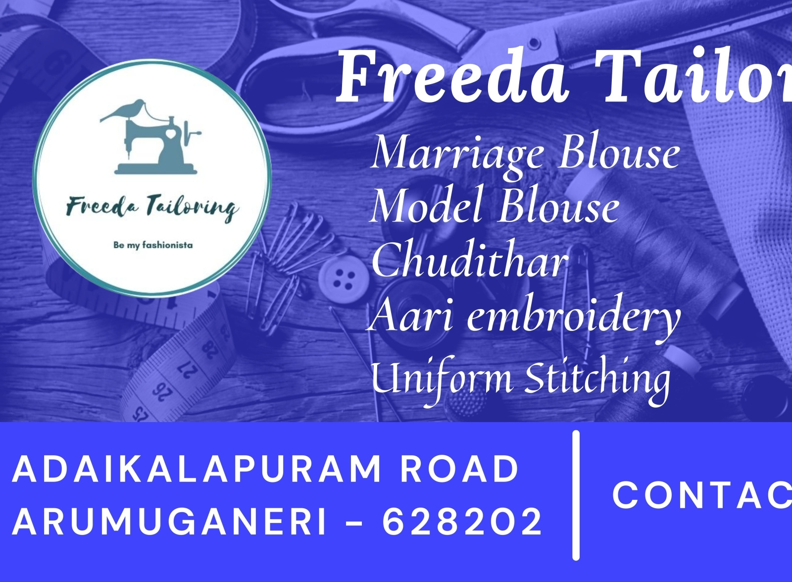 Tailoring Shop Banner