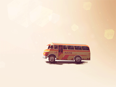 Autobús going, going, go... · GIF · by Jorge R Canedo Estrada on Dribbble