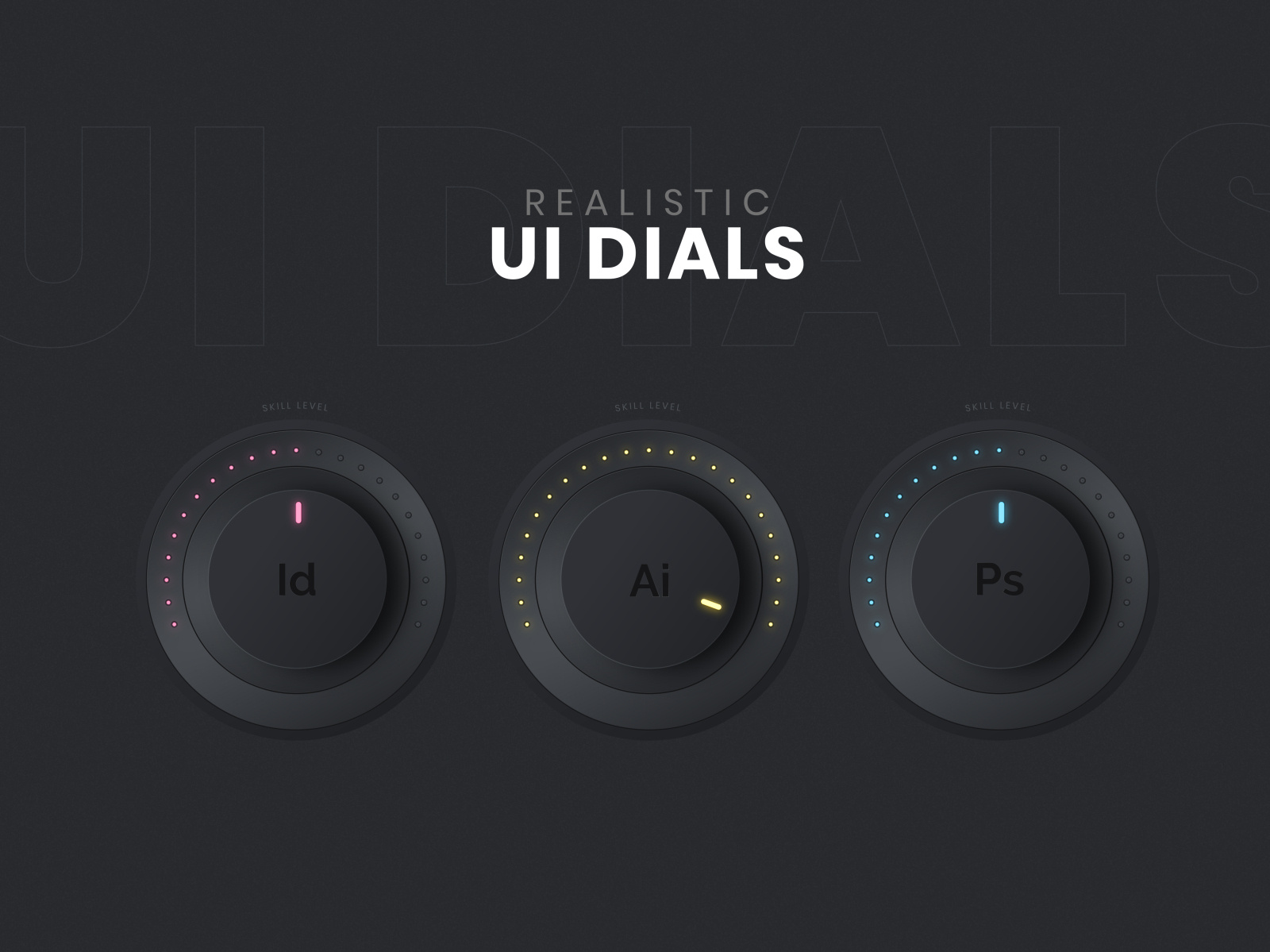 UI Dial Design - Adobe Illustrator Tutorial by Richard Carpenter on ...
