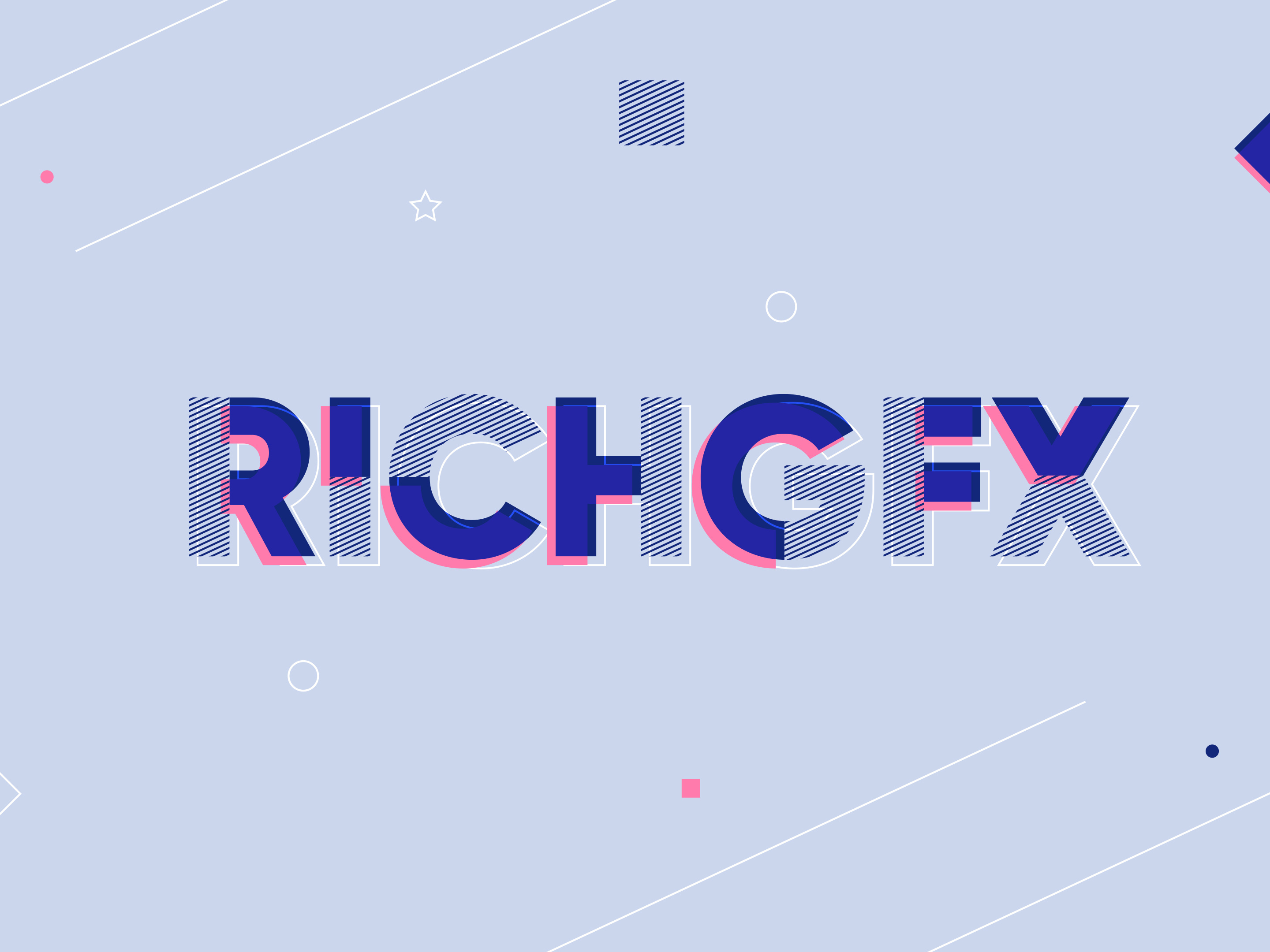Dribbble - pattern-text.jpg by Richard Carpenter