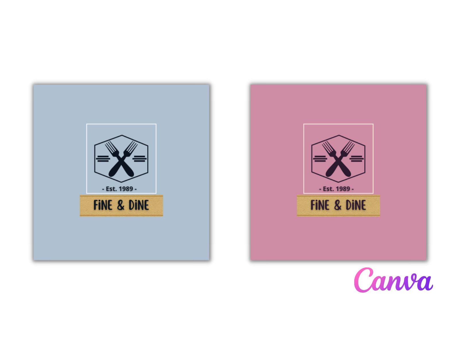 Canva Logo Template for Restaurants|Check Description to order. by ...