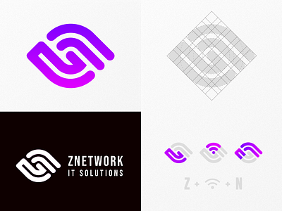 ZNetwork – Identity by Zachy Medina on Dribbble