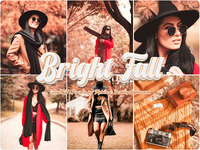 Bright Fall Lightroom Presets For Mobile+Desktop Lightroom by TouchUp ...