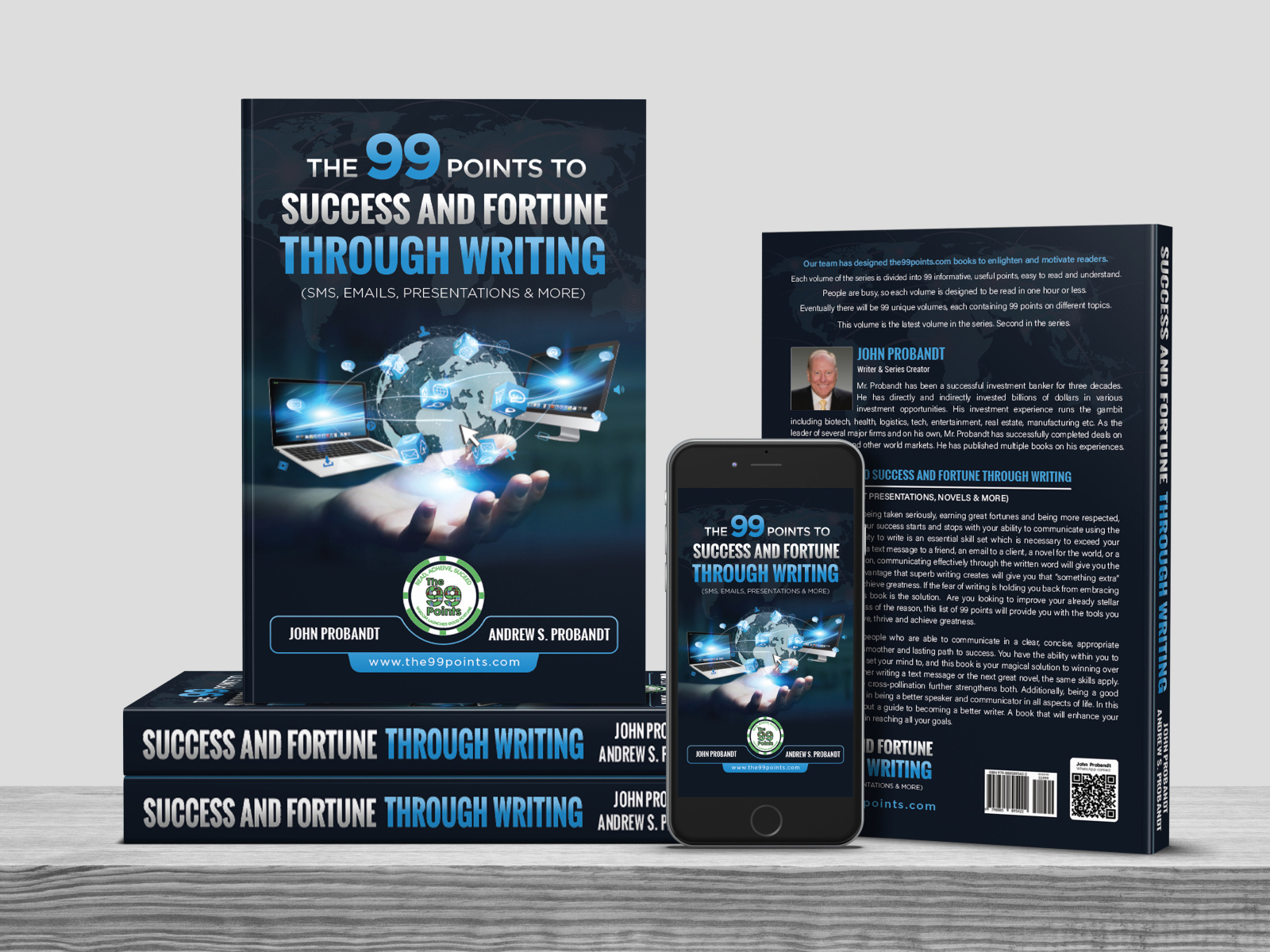 Book Cover Design | Success and Fortune Through Writing by Pixio Design ...
