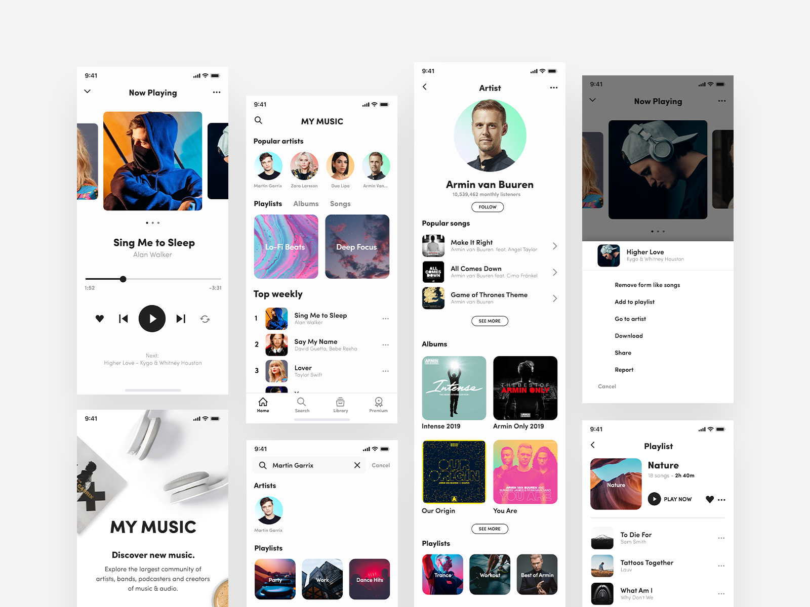 GitHub - Fabio-web/music-player-app: A Dribbble challenge 🎧🎷