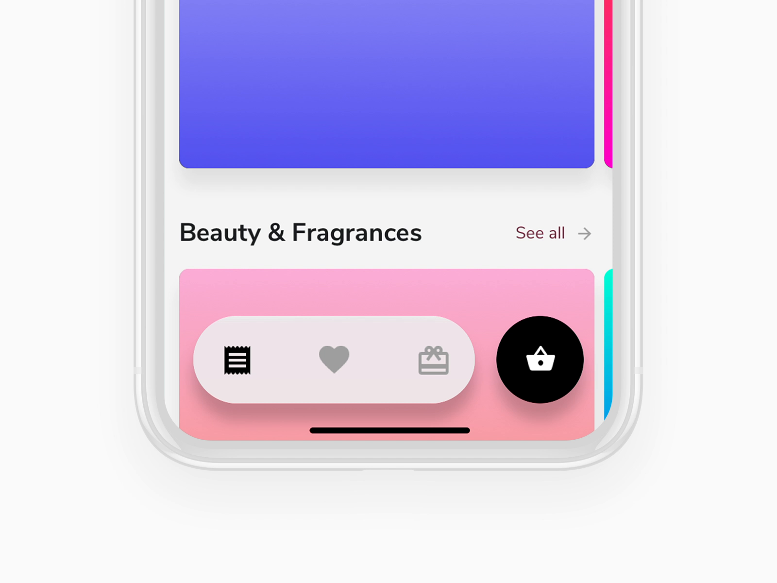 Tab bar concept by Octavian Fediuc for Halcyon Mobile on Dribbble