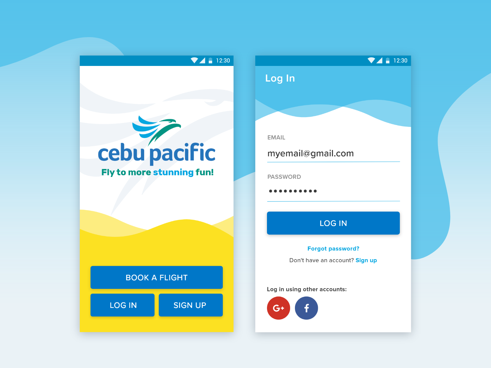 Cebu Pacific Redesign by Angelyn Sanjorjo on Dribbble