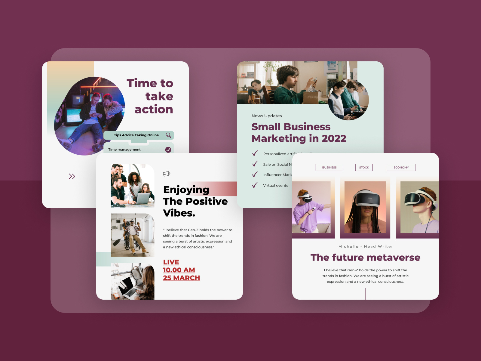 Media Tech Social Media by RRGraph on Dribbble