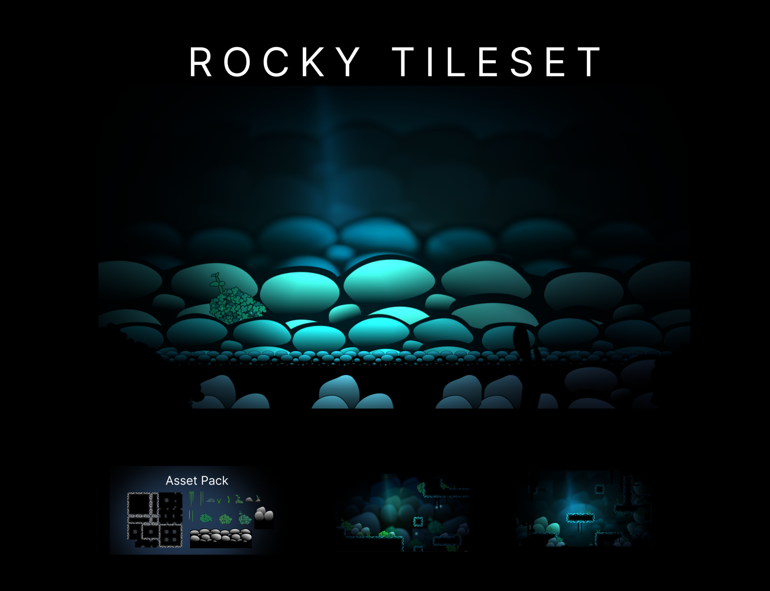 Rocky Tileset - 2D Platformer by Ac on Dribbble