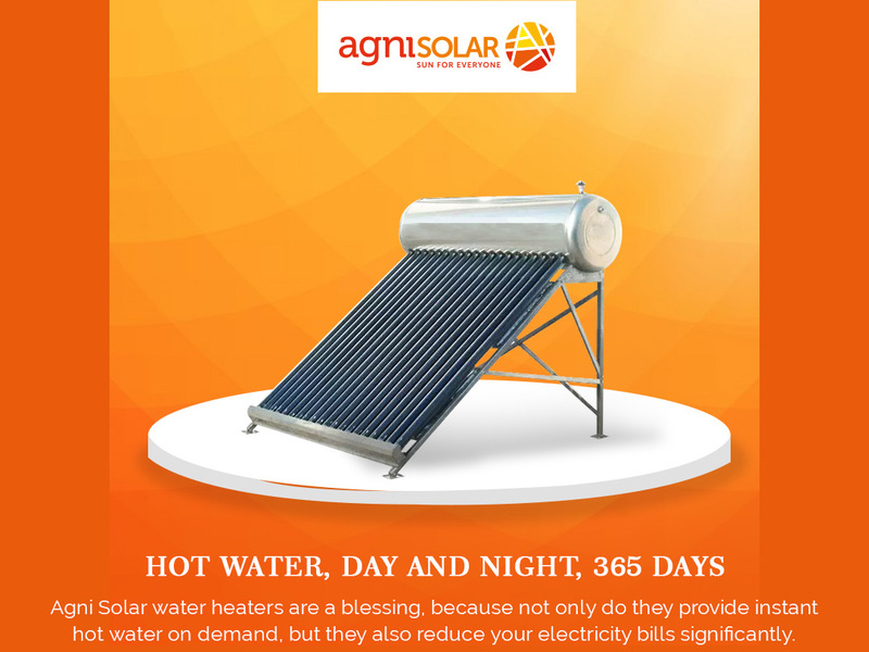 Best Solar Water Heater | Agni Solar by Agni on Dribbble