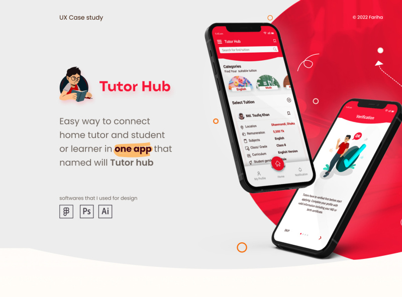UX Case Study by Fariha on Dribbble