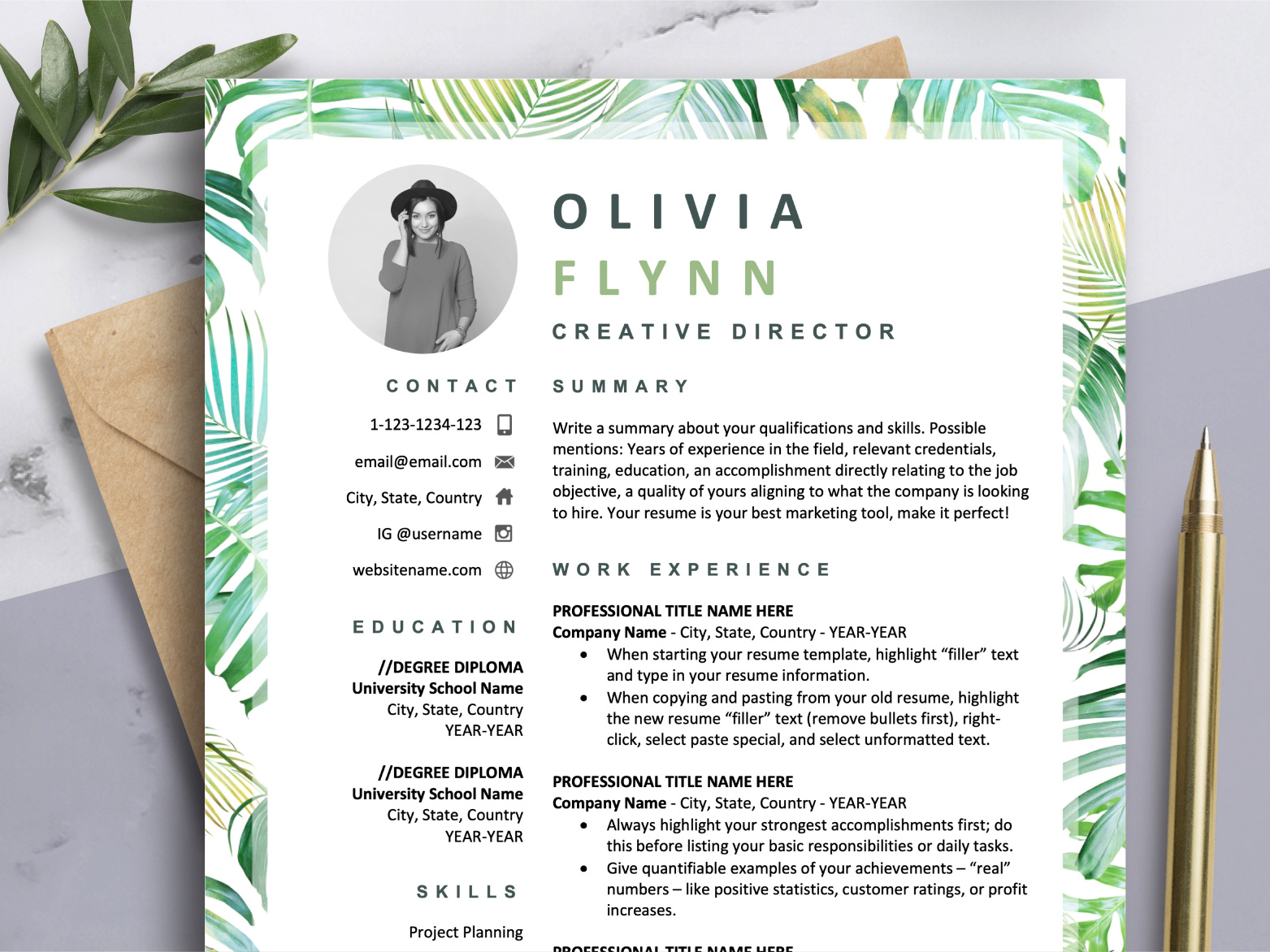 Creative Resume Templates | Instant Download by Larissa Sudom on Dribbble