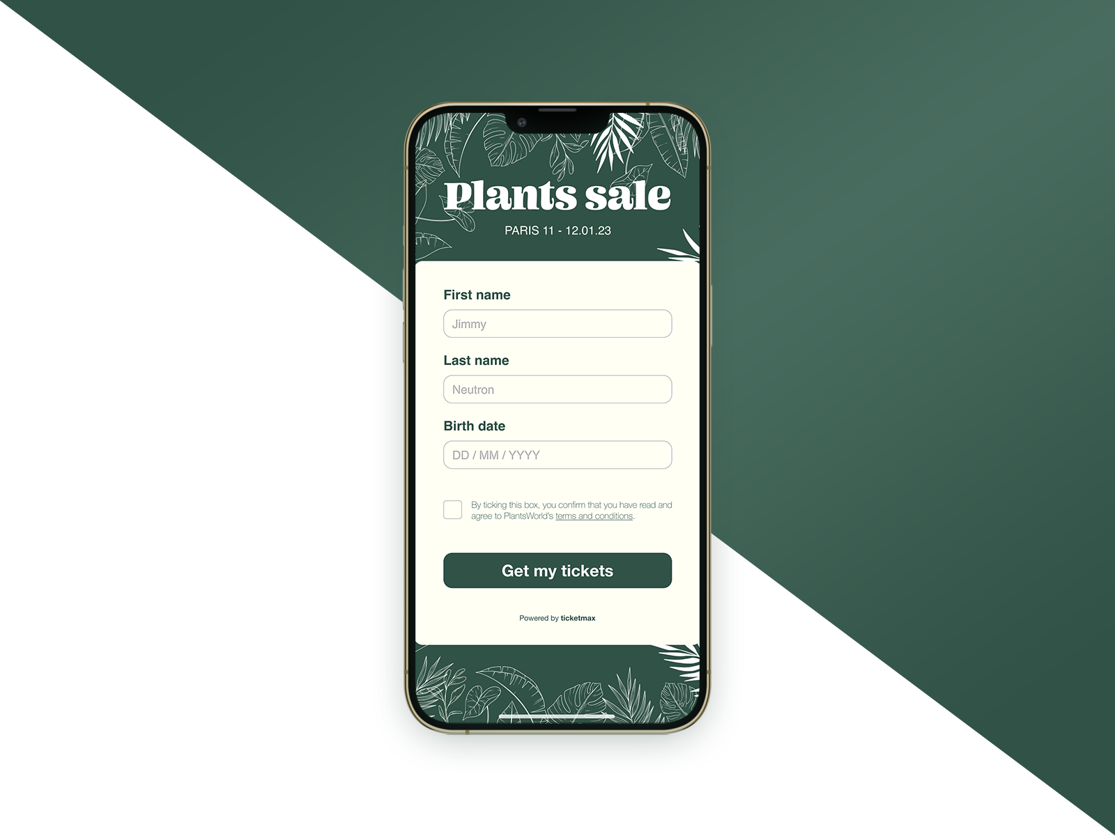 Daily UI 001 / Sign-up, form by Marc-Henri on Dribbble