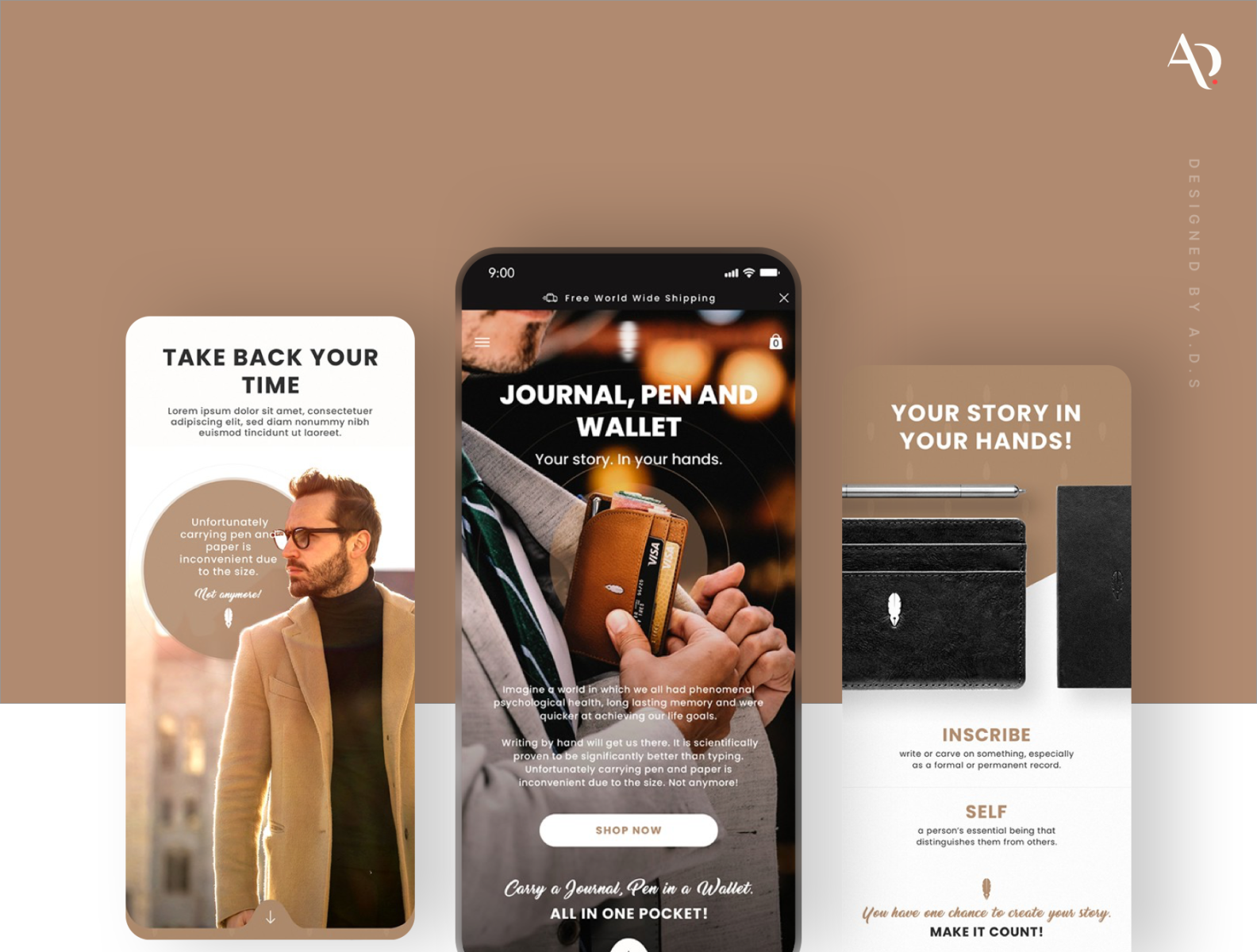 Responsive Website Design Concept by A.D.S on Dribbble