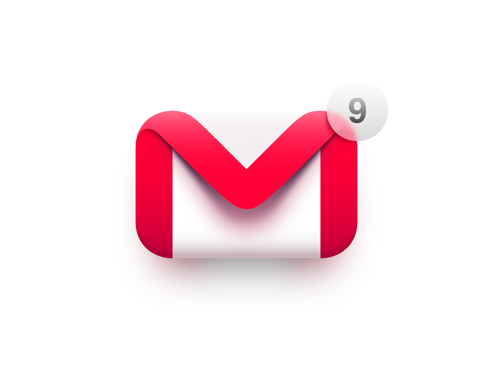 Gmail by Ruslan Babkin on Dribbble
