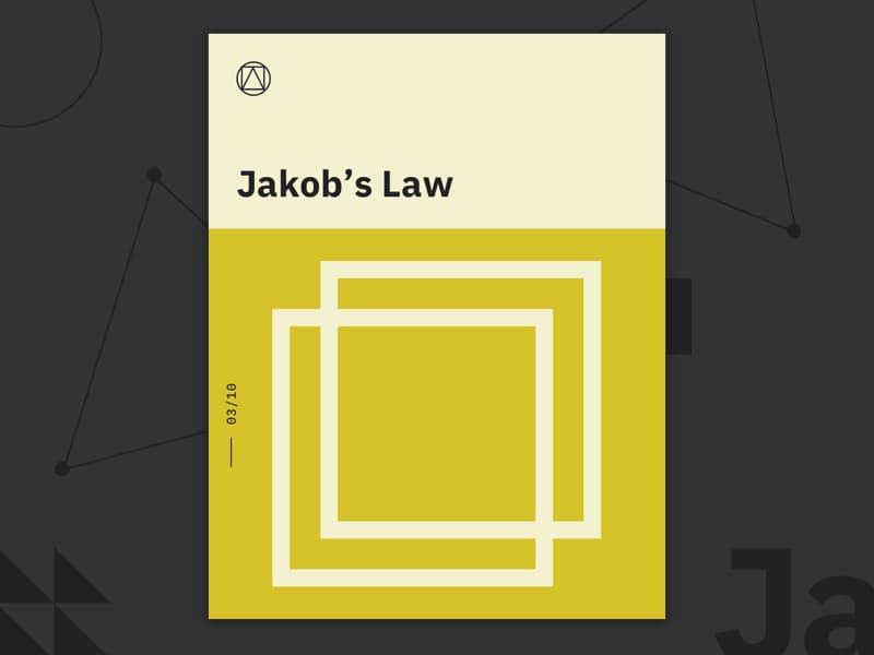 Jakob’s Law by Jon Yablonski on Dribbble