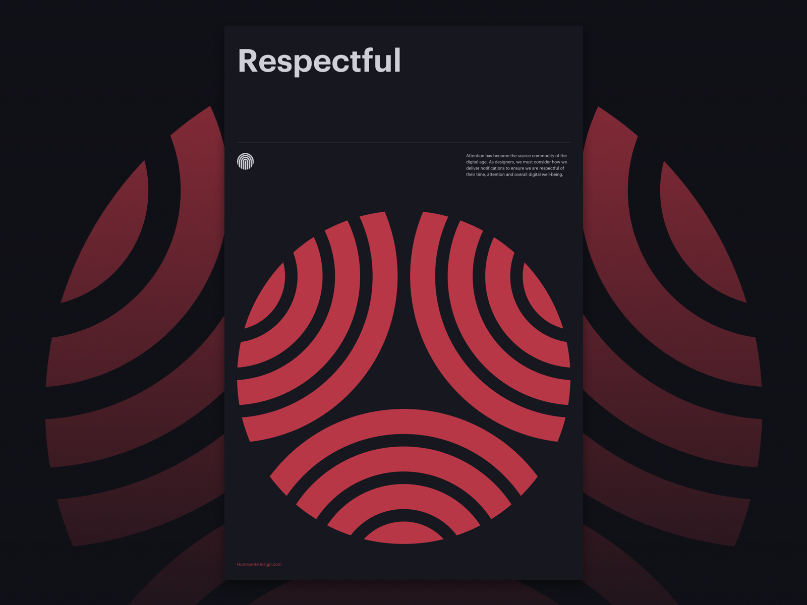 Humane By Design | Respectful by Jon Yablonski on Dribbble