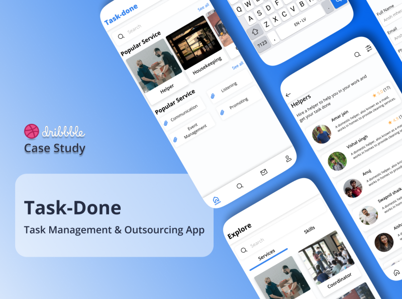 Task-Done app | Case Study by Soham Shirsat on Dribbble