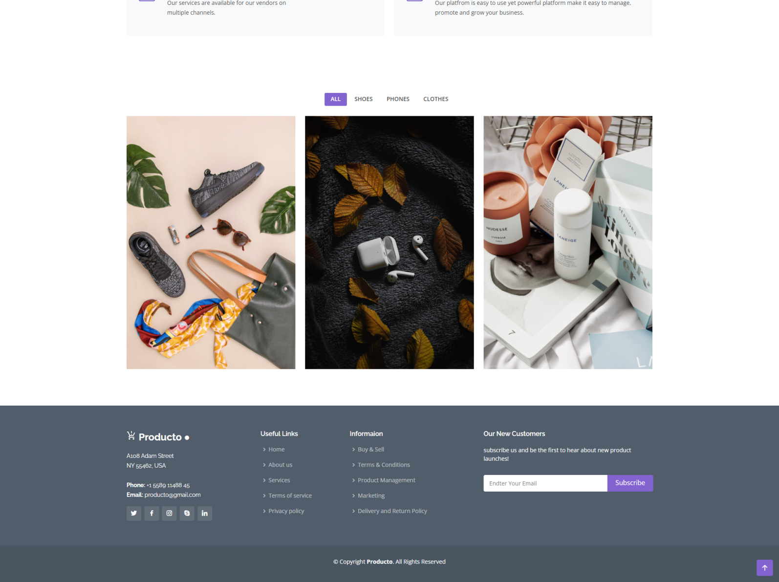 Responsive website by Usama Farooq on Dribbble