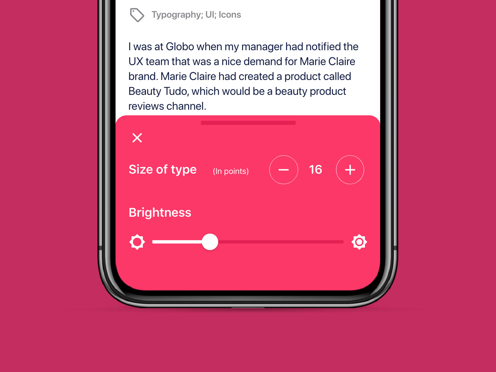 Keepo App - Text Config by Victor Santos on Dribbble