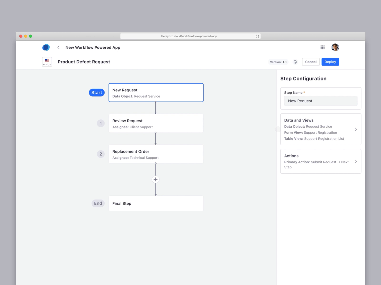 Workflow - Reorder steps by Victor Santos for Liferay Design on Dribbble