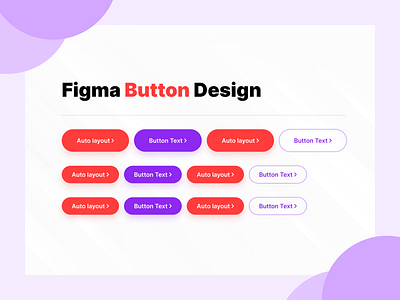 Figma Website button element by Lenxco on Dribbble