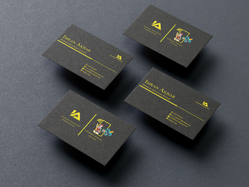 Business Card by Imran on Dribbble