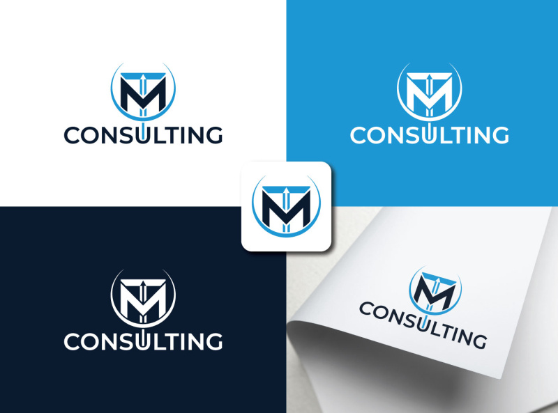 TM CONSULTING LOGO by Owaly Ullah on Dribbble