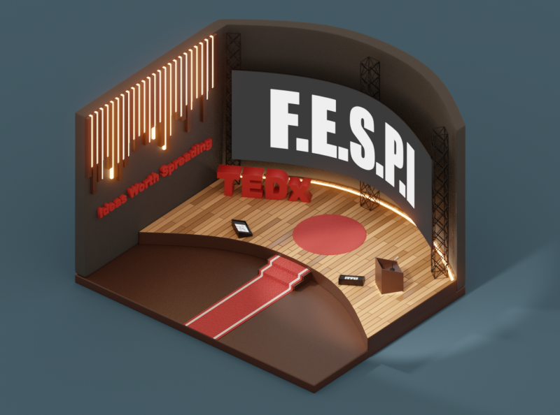 TEDx Stage Animation by Muhammad El-Labban on Dribbble