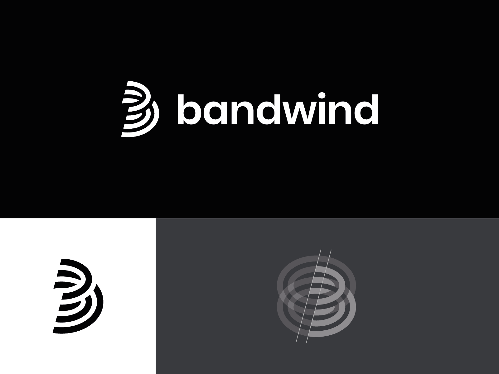 bandwind logo by Dima Li on Dribbble