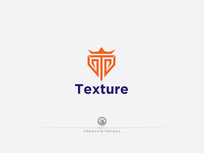 Texture Logo by Creative Foysal on Dribbble