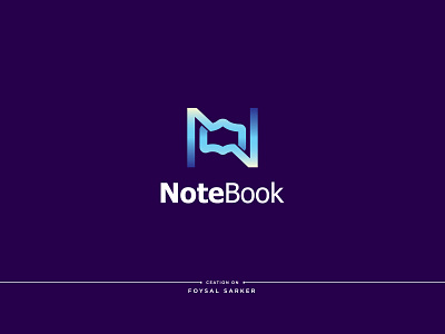 NoteBook Logo by Creative Foysal on Dribbble