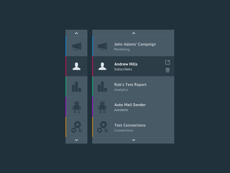 Nav by Tahir Y ⍟ on Dribbble