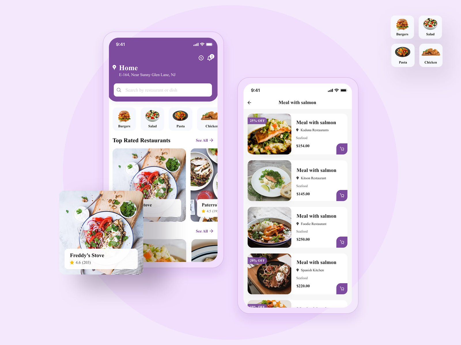 Food Delivery App by Vrinsoft Technology on Dribbble