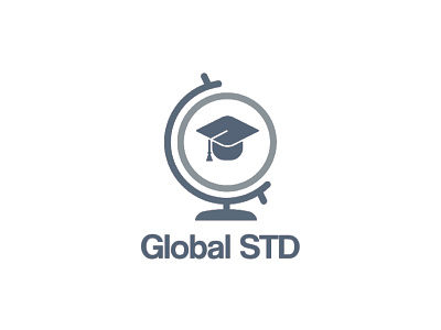Global STD Logo by Fazeel Ejaz on Dribbble